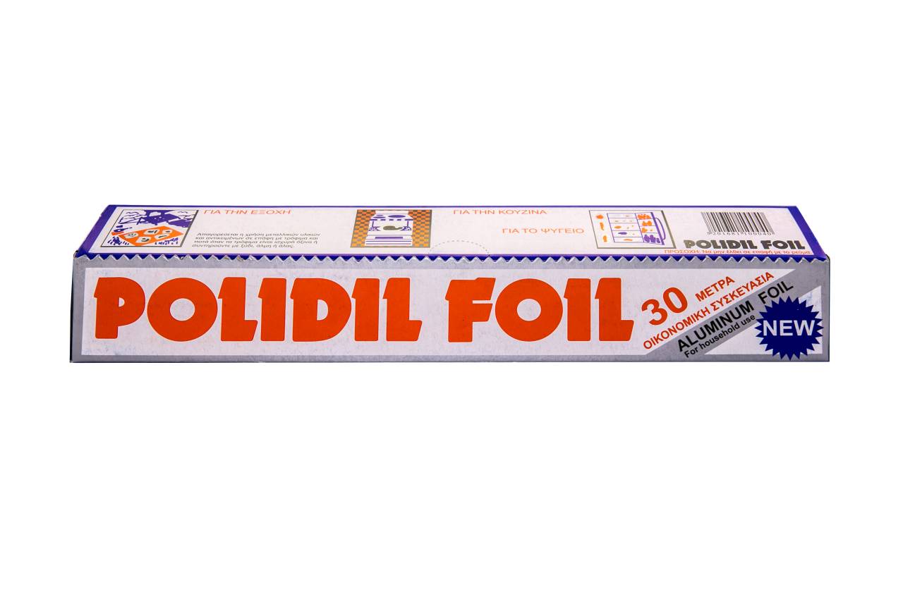 ΑΛΟΥΜΙΝΟΧΑΡΤΟ POLIDIL 30M X 30 CM - Polidil